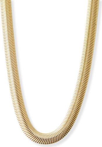 Argento Vivo Sterling Silver Snake Chain Collar Necklace | Nordstrom