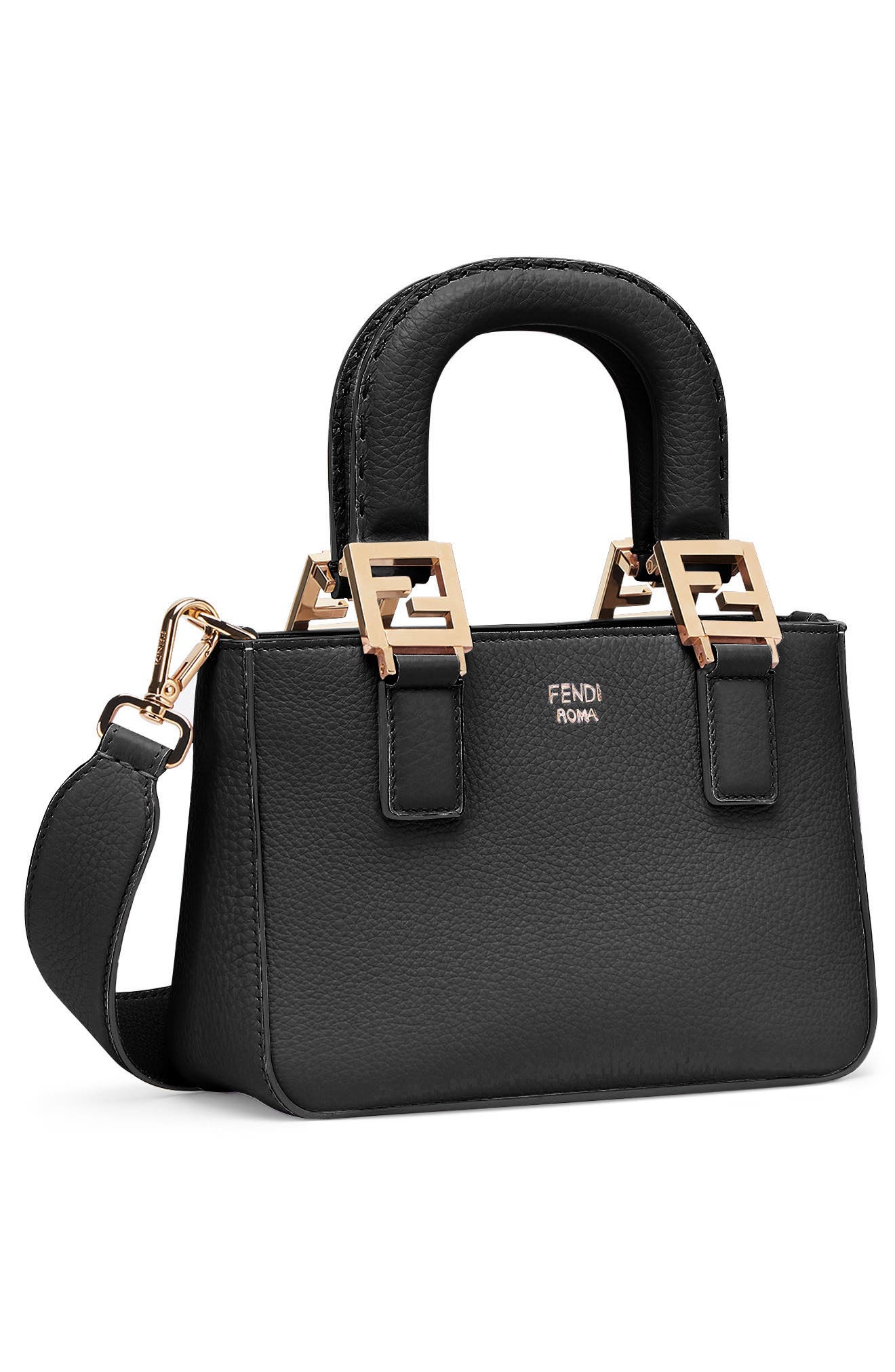 Fendi Micro Leather Top Handle Bag | Nordstrom