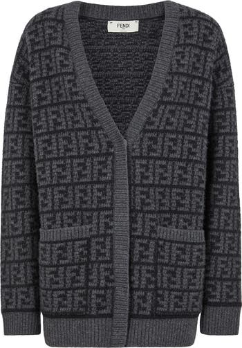 Fendi FF Logo Cashmere Cardigan | Nordstrom