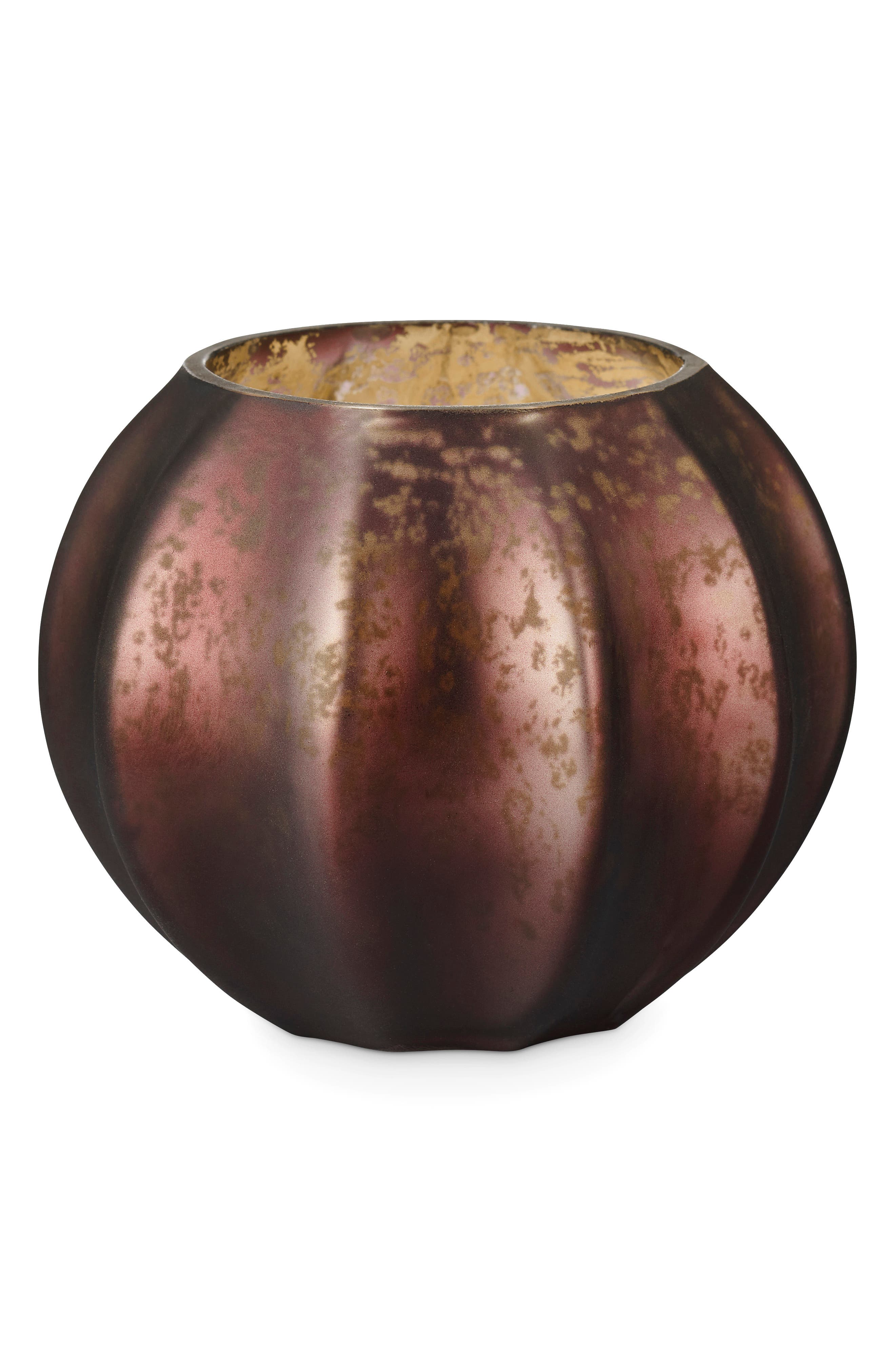 ILLUME® Midnight Pumpkin Mercury Glass Pumpkin Candle | Nordstromrack