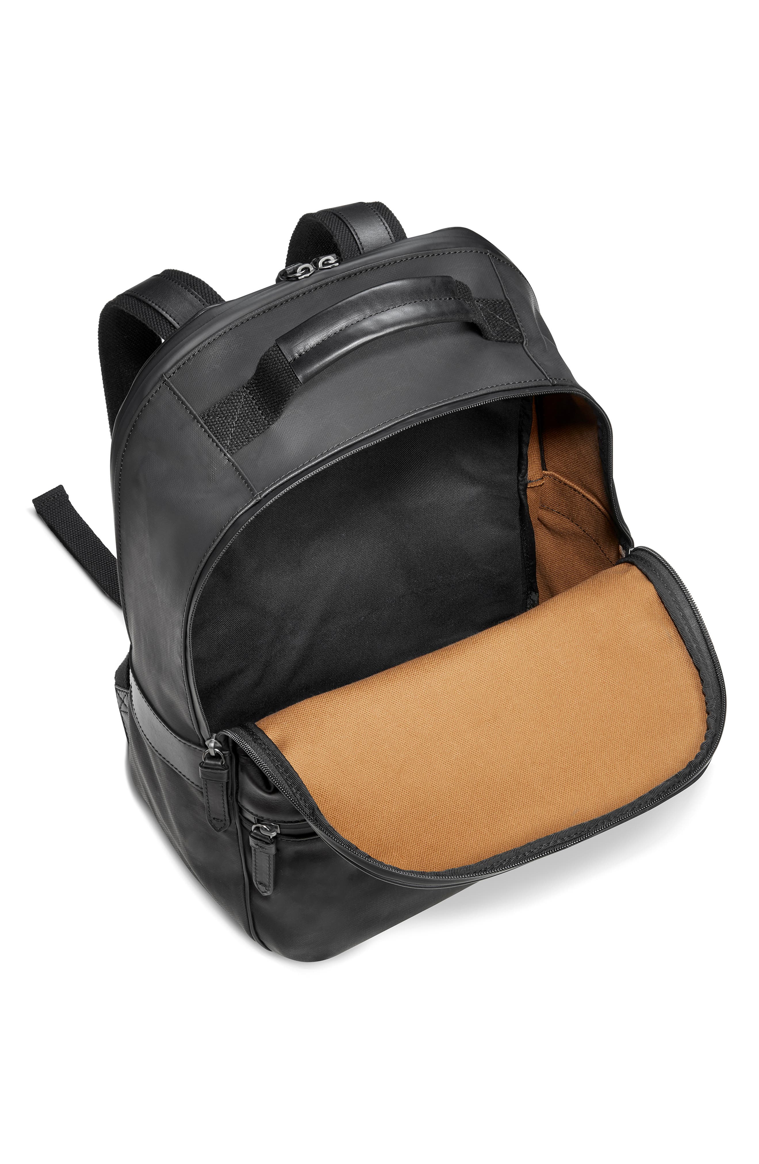 Shinola Runwell Coated Canvas & Leather Laptop Backpack | Nordstrom