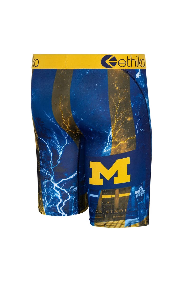 Ethika Men's Ethika Navy Michigan Wolverines Spirit Boxer Briefs ...