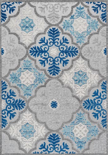 JONATHAN Y Cassis Ornate Ogee Trellis Indoor/Outdoor Area Rug | Nordstrom