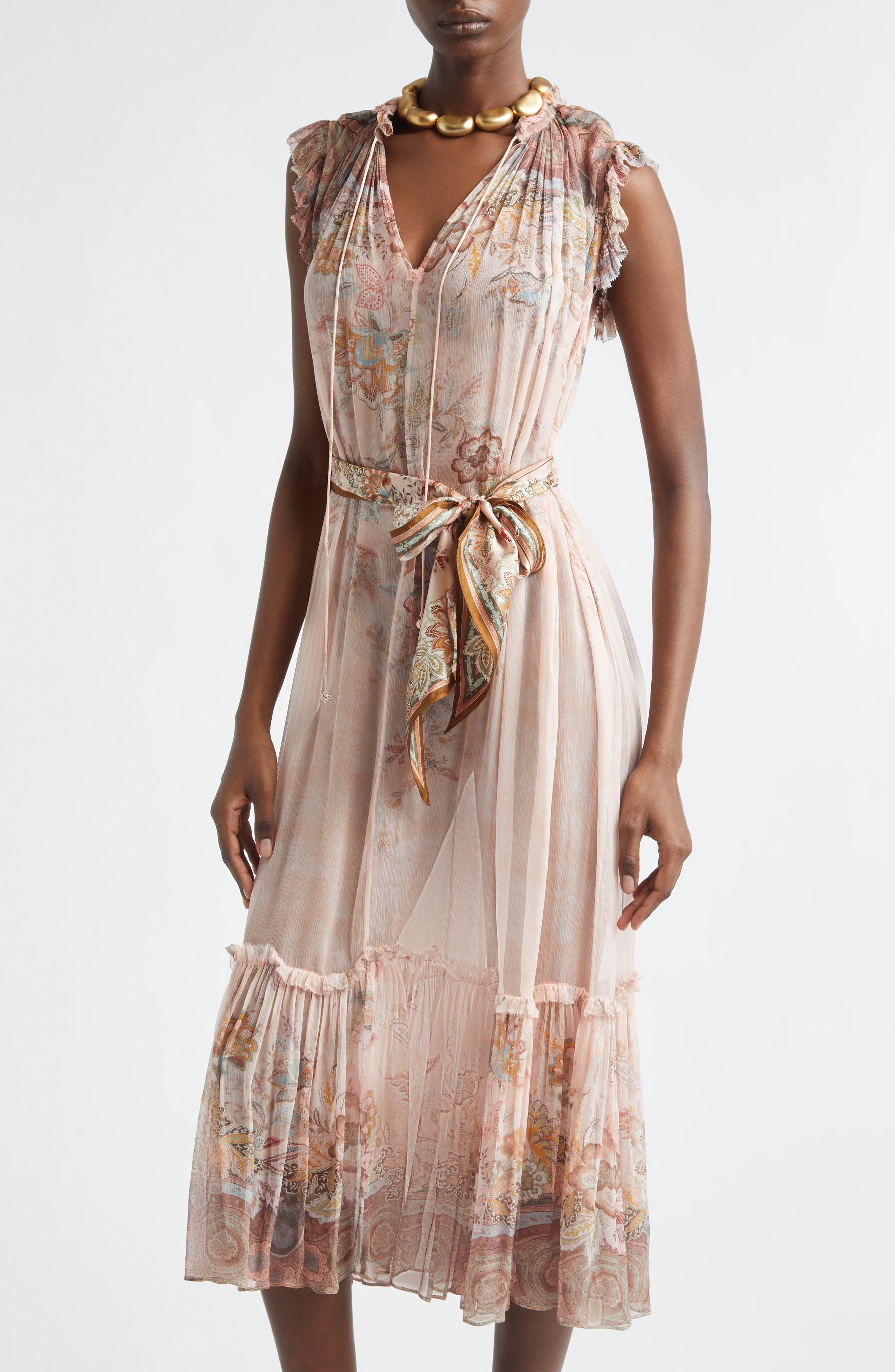 Zimmermann Alchemy Flutter Dress | Nordstrom