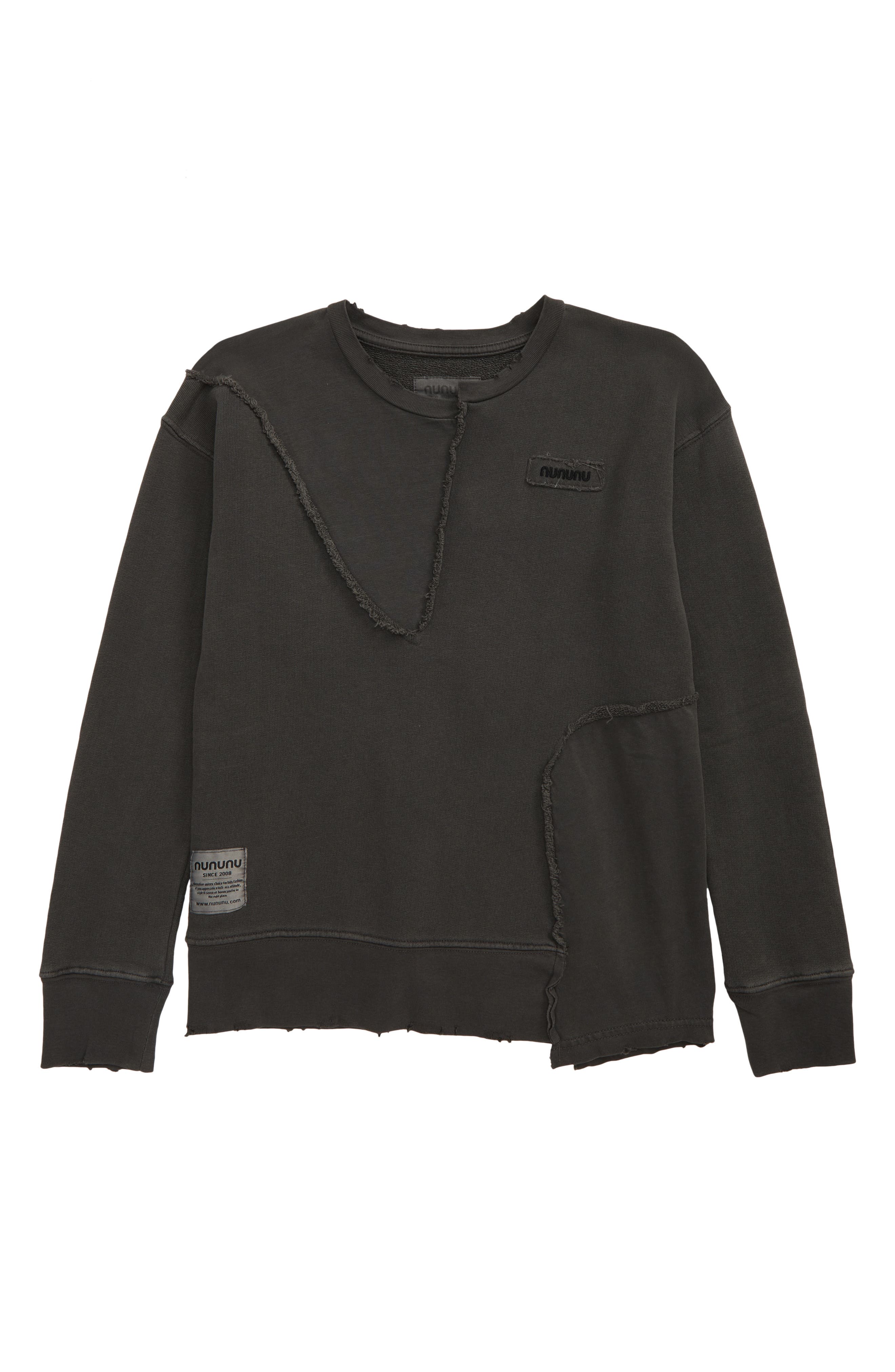 Nununu Kids' Quilted Patchwork Sweatshirt | Nordstrom