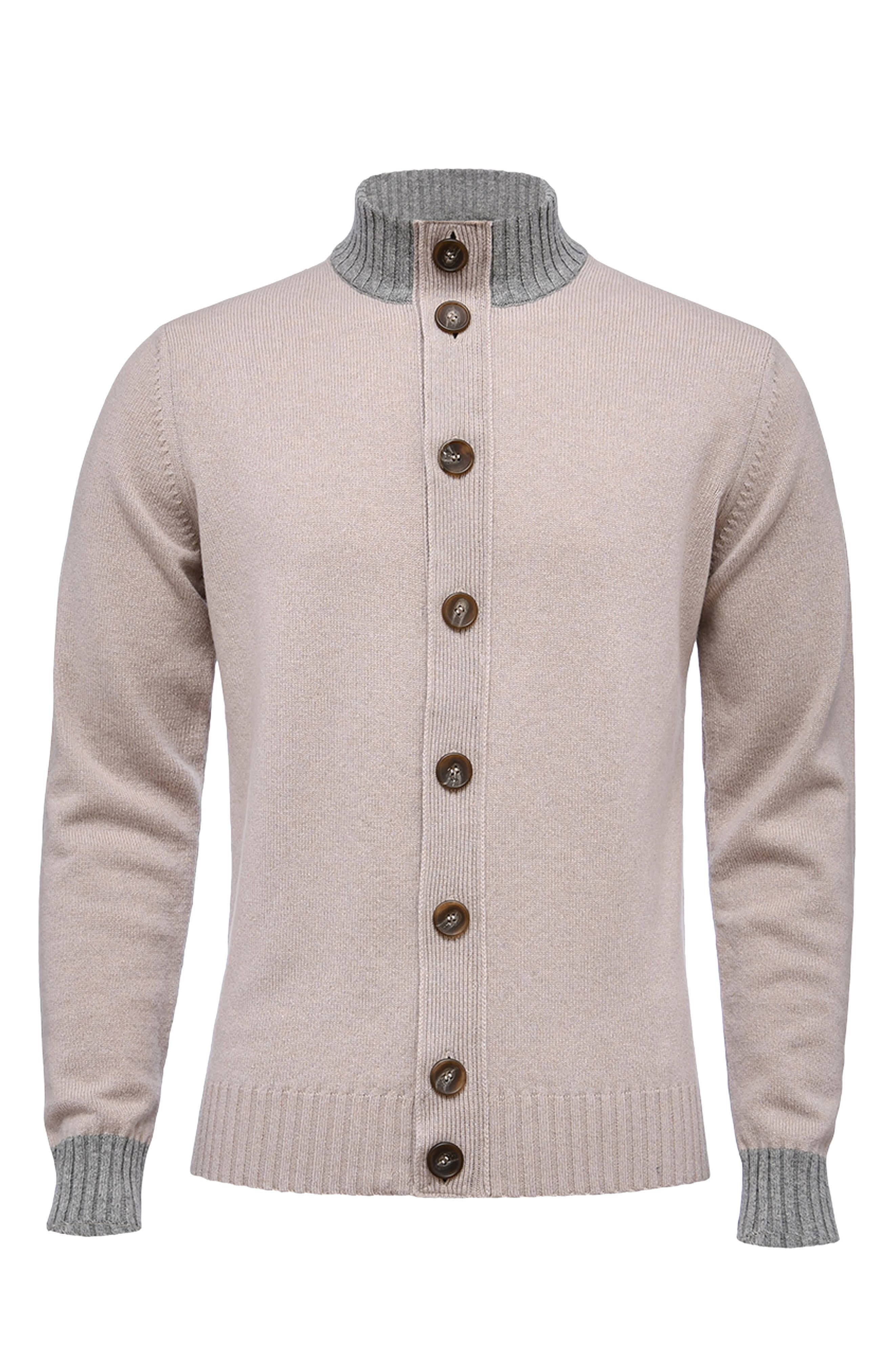 Emanuel Berg Premium Merino Wool & Cashmere Cardigan | Nordstromrack