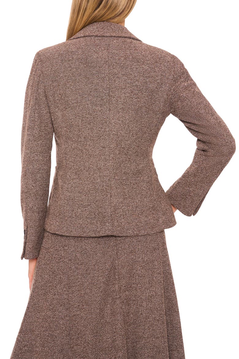 One-Button Tweed Knit Blazer (Women) | Nordstromrack