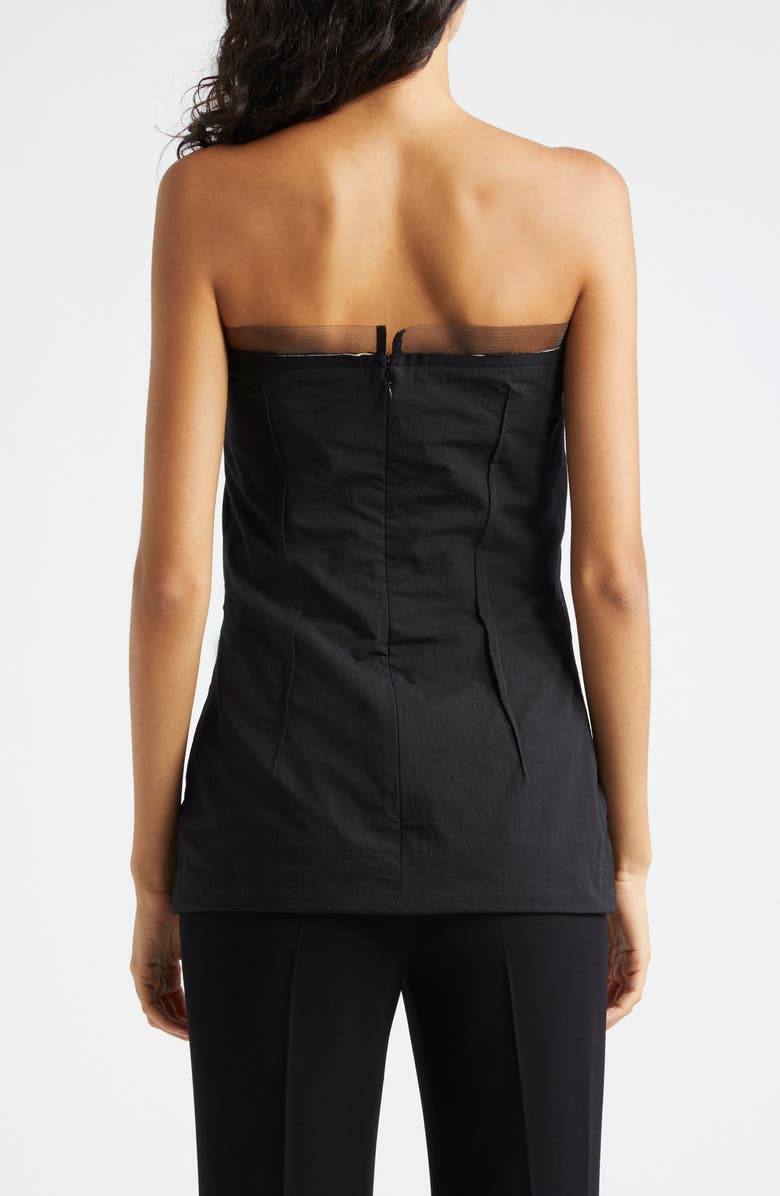 GIA STUDIOS Strapless Raw Edge Top | Nordstromrack