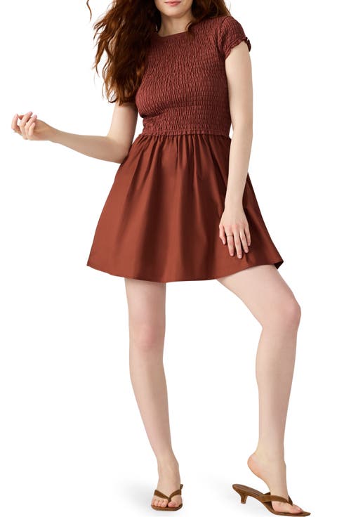 Women's Brown Mini Dresses | Nordstrom