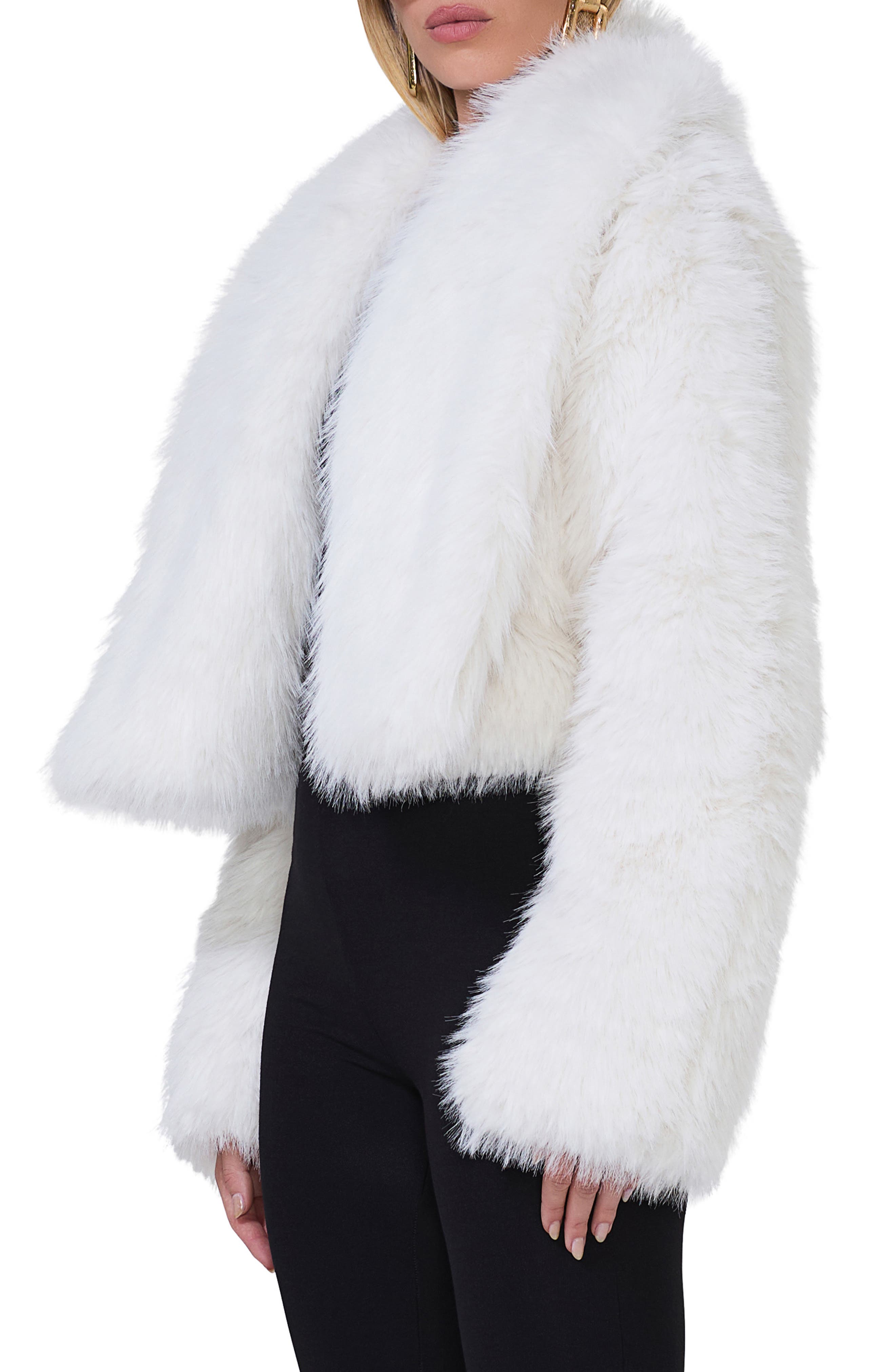 AFRM Stephanie Faux Fur Jacket | Nordstromrack
