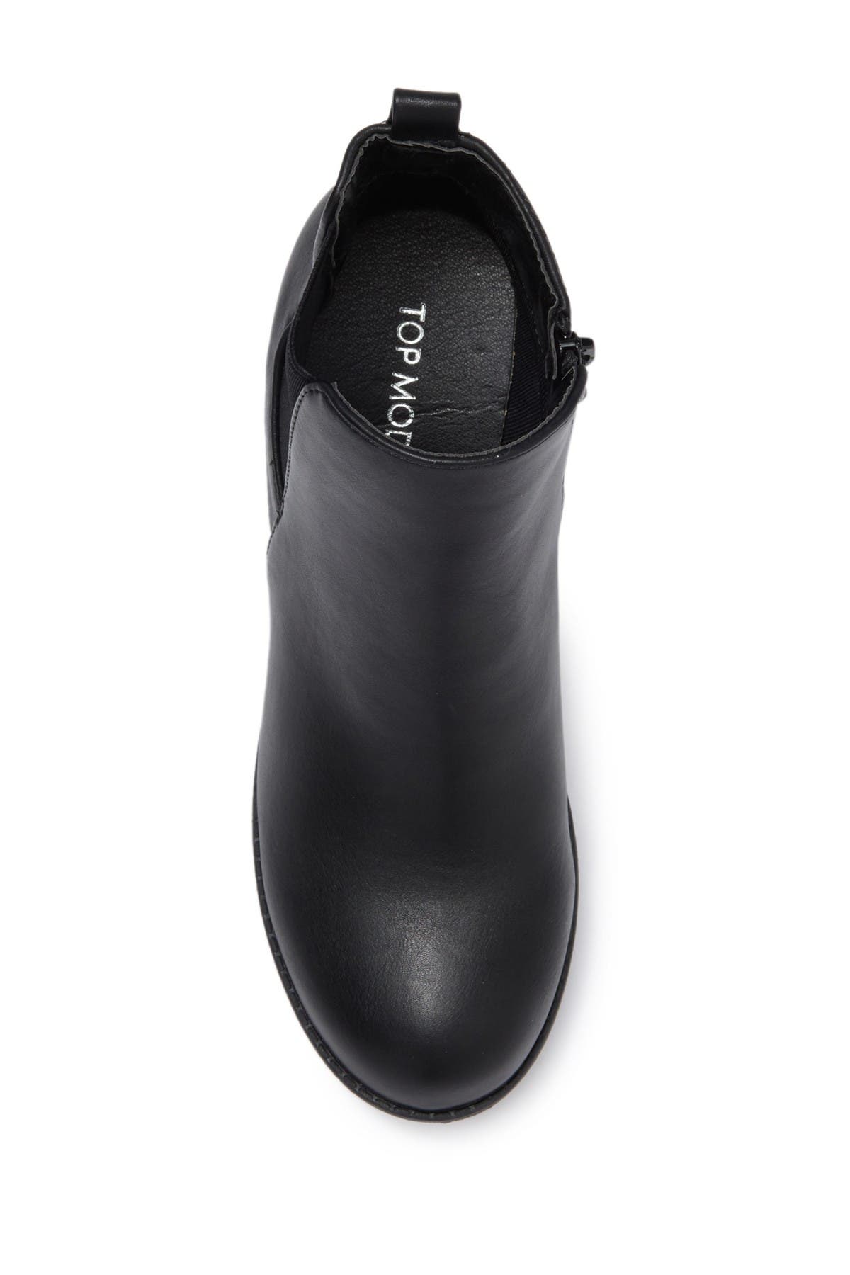 TOP GUY SHOES Skittle Block Heel Ankle Bootie | Nordstromrack