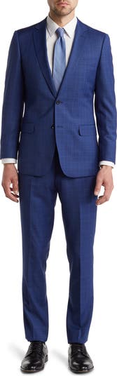Cavalli Class Two Button Notch Lapel Slim Fit Suit | Nordstromrack