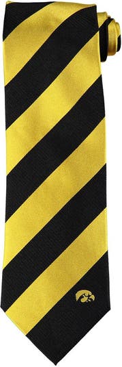 EAGLES WINGS Men's Iowa Hawkeyes Regiment Woven Silk Tie | Nordstrom
