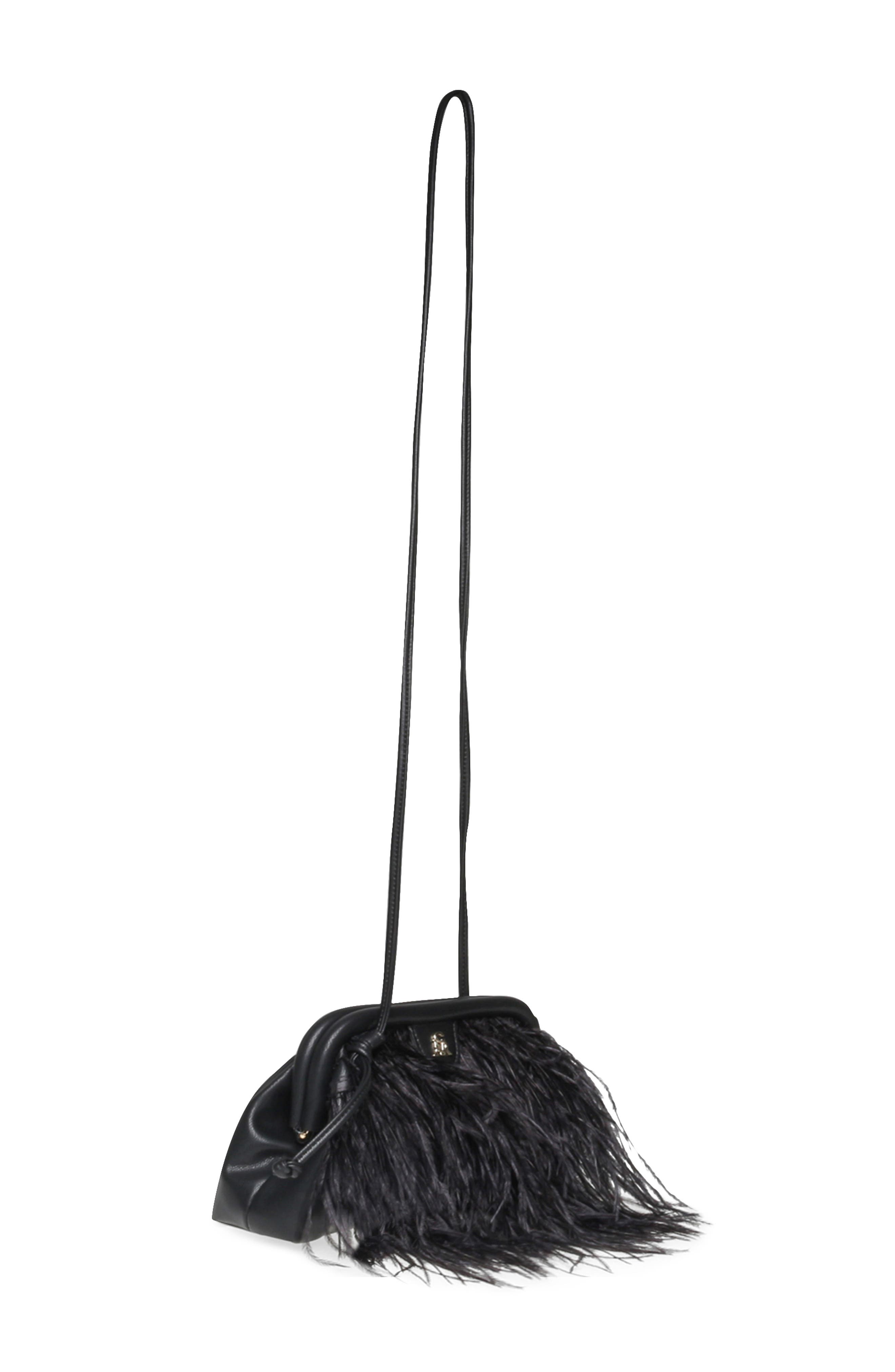 Steve Madden Nikki Feather Crossbody Clutch | Nordstromrack