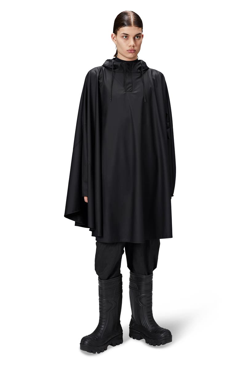 Rains Gender Inclusive Cape W3 Waterproof Hooded Poncho | Nordstromrack