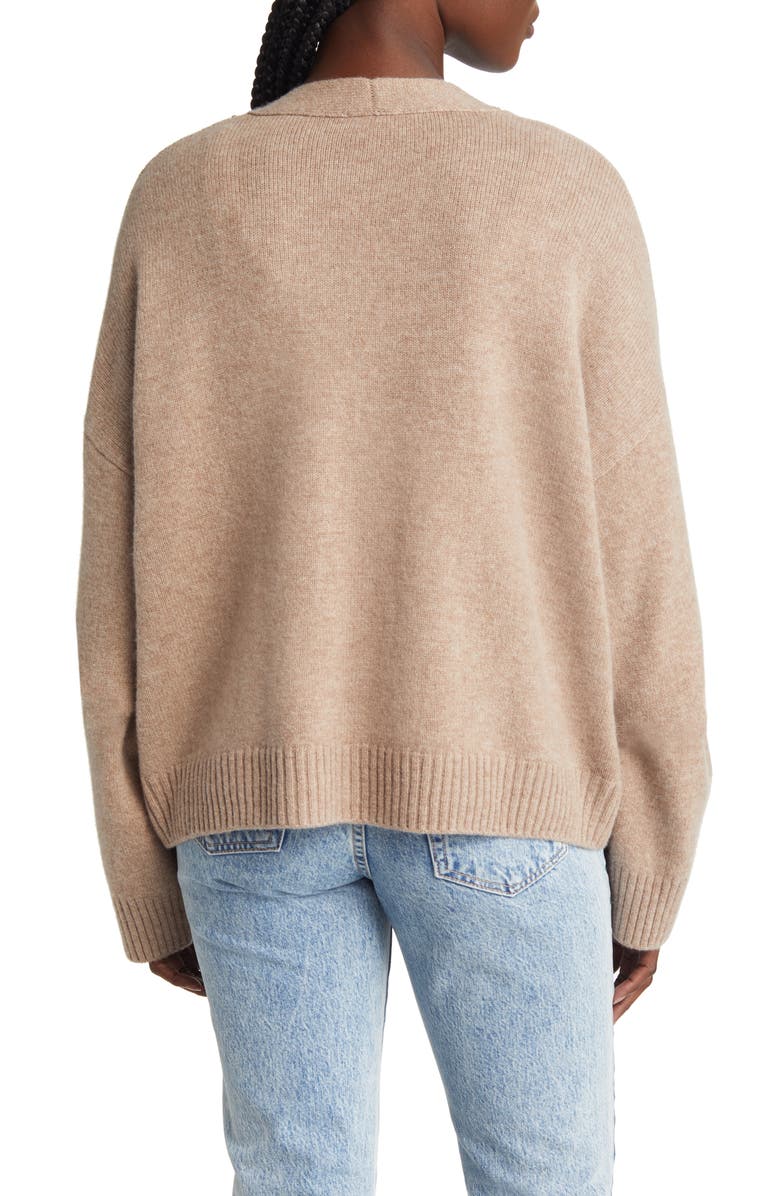 Rails Lindi Oversize Wool & Cashmere Crop Cardigan | Nordstromrack