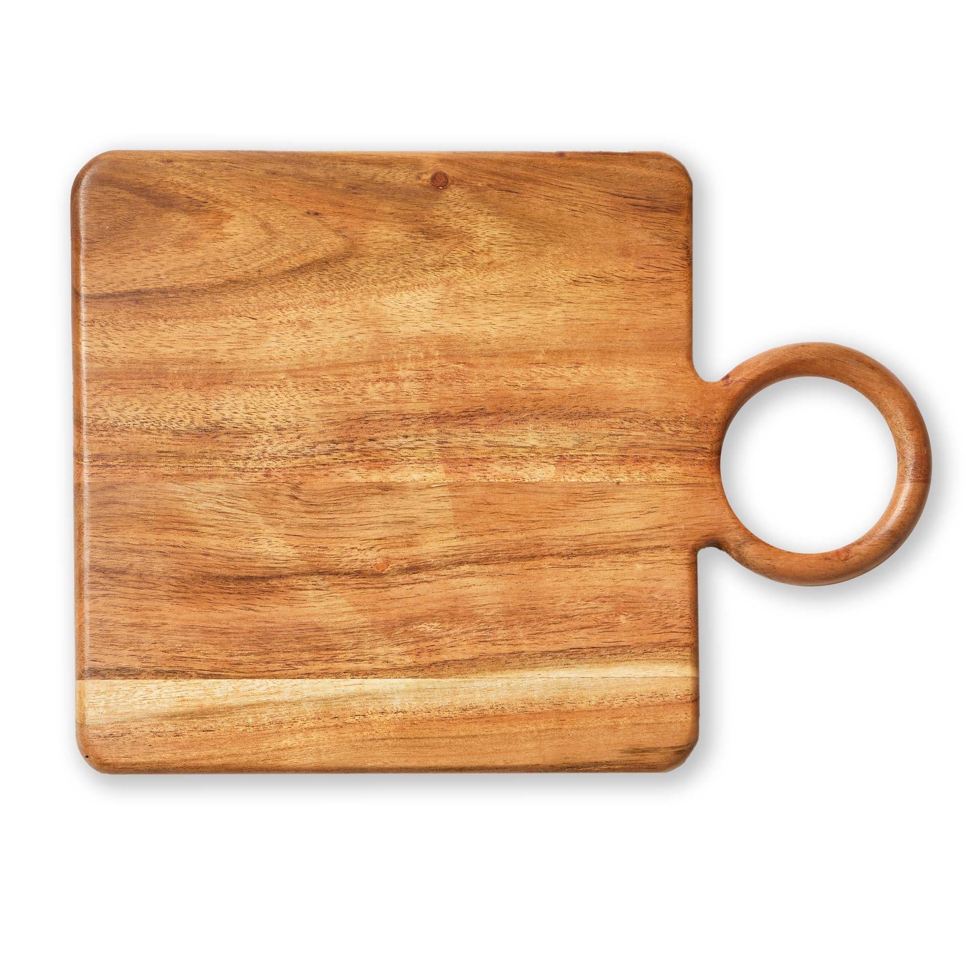 tag Loop Square Natural Wood Serving Tray for Everyday Use | Nordstrom