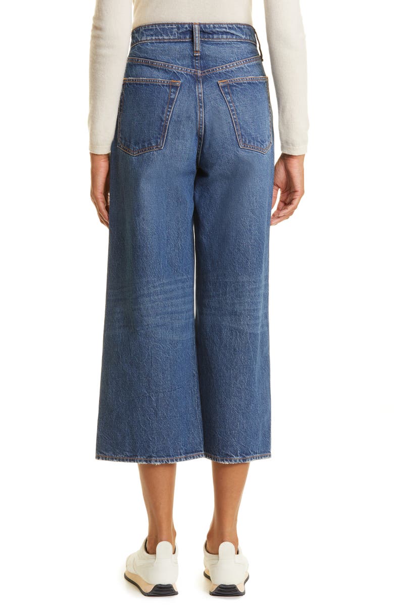 rag & bone Maya High Waist Wide Leg Ankle Jeans | Nordstromrack