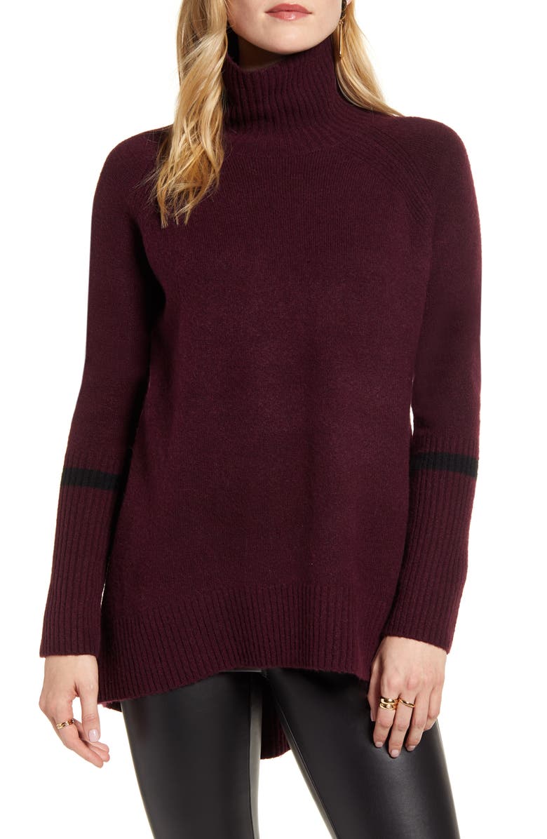Halogen® High Low Oversize Wool Blend Sweater | Nordstromrack