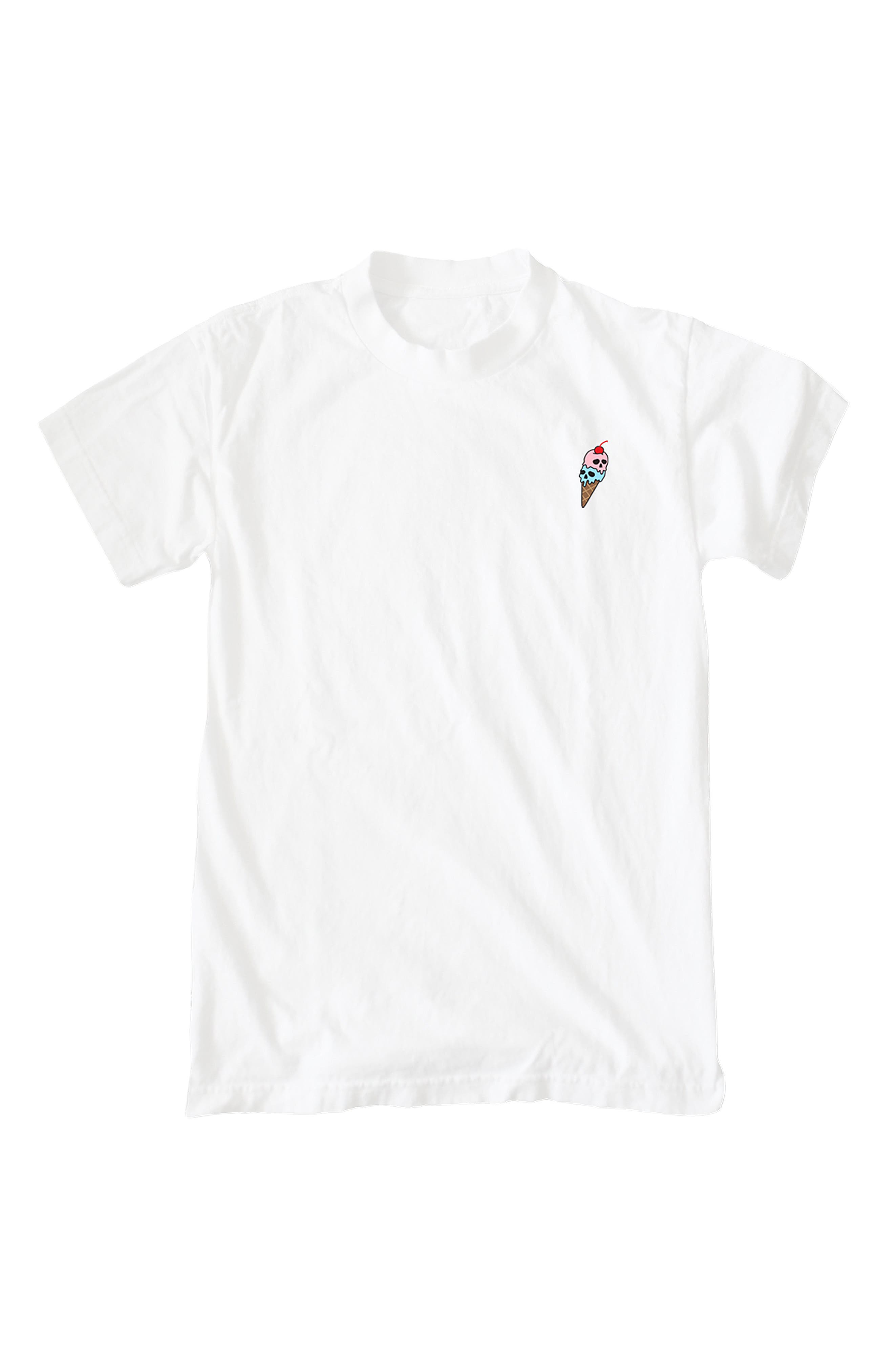 RIOT SOCIETY Ice Cream Skull Graphic T-Shirt | Nordstromrack