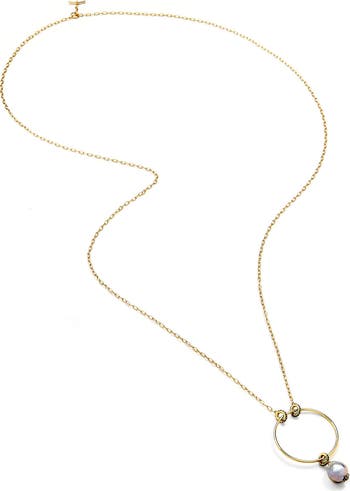 Nadri Mari Freshwater Pearl Pendant Necklace | Nordstromrack