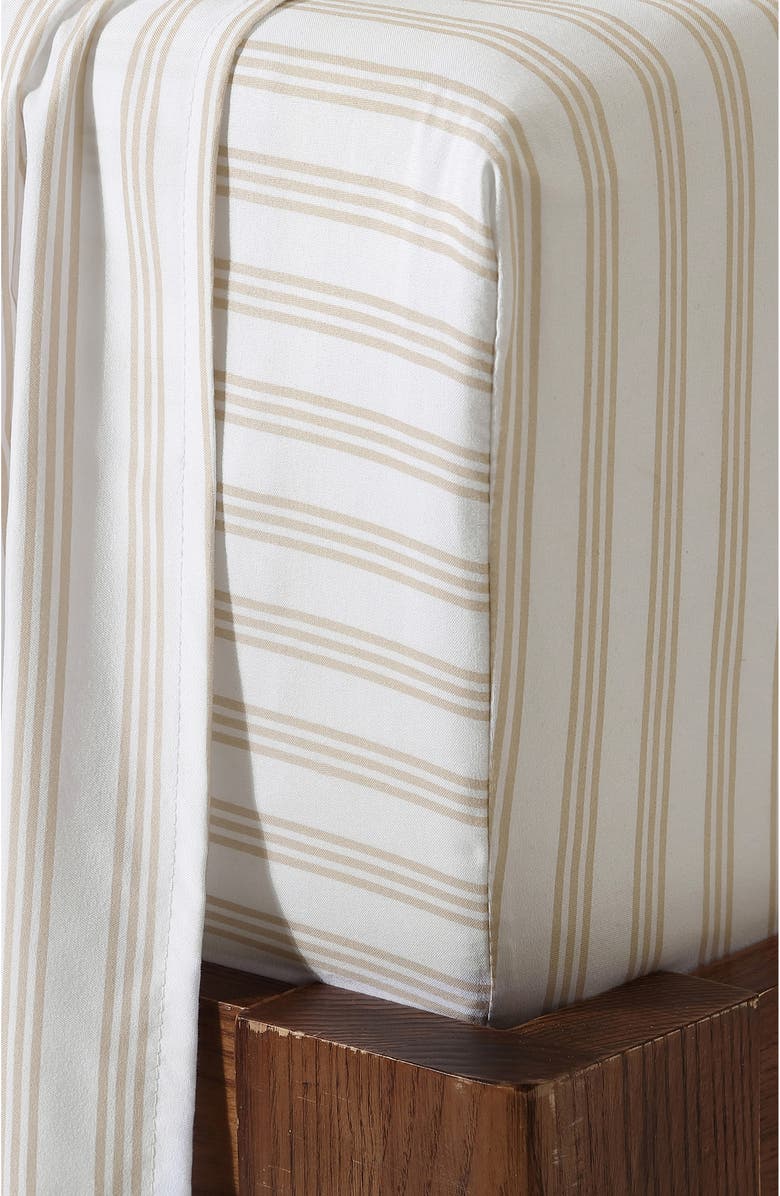 VCNY HOME Sydney Ticking Stripe 6-Piece Full Sheet Set | Nordstromrack