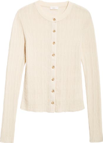 A.L.C. Fisher Rib Cotton Blend Cardigan | Nordstromrack