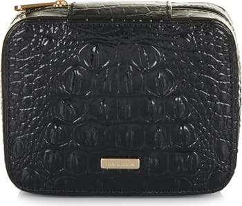 Brahmin Lori Croc Embossed Leather Jewelry Case | Nordstrom