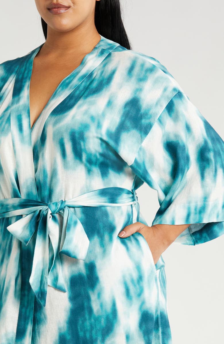 Nordstrom Vacation Linen Blend Robe | Nordstromrack
