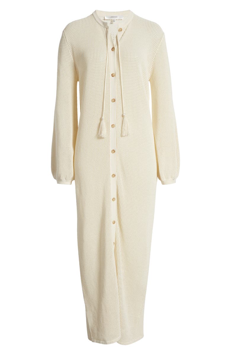 FRAME Mesh Long Sleeve Dress | Nordstromrack