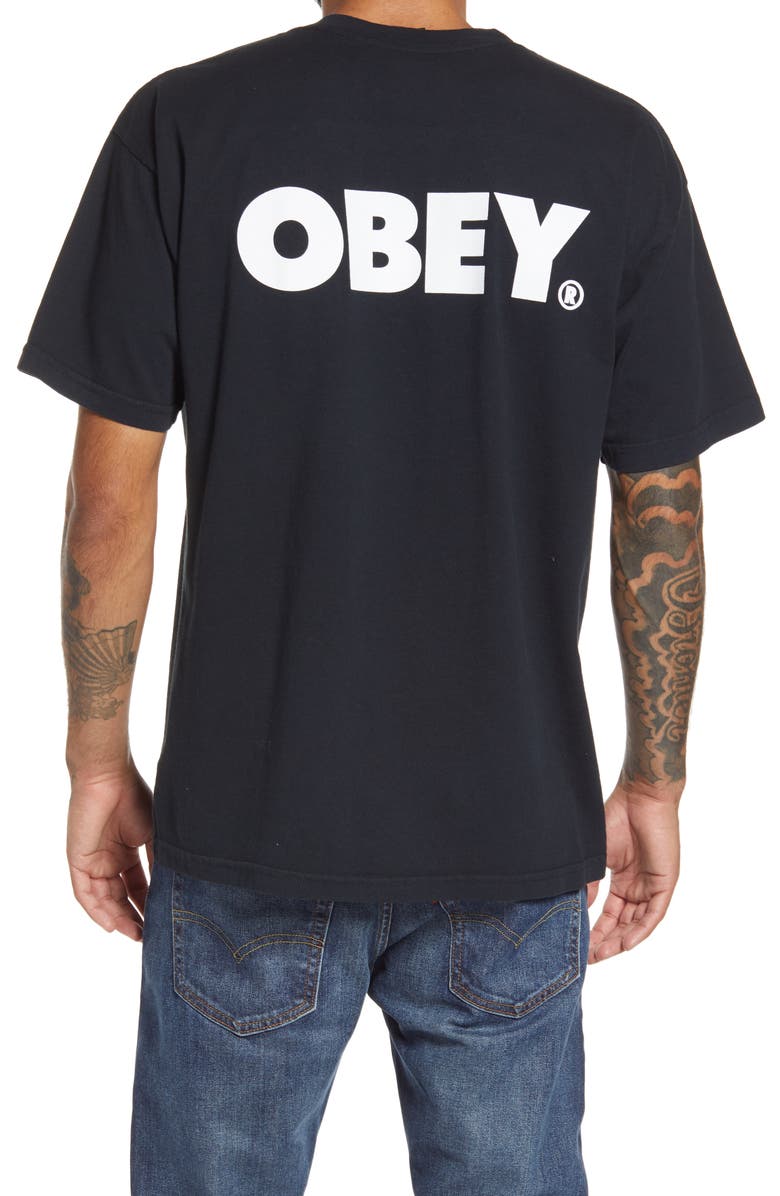 Obey Bold Cotton Graphic Tee | Nordstromrack