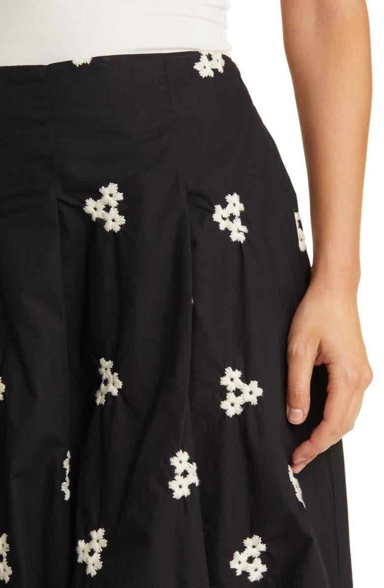 Masai Copenhagen Steph Floral Embroidery Bubble Skirt | Nordstromrack