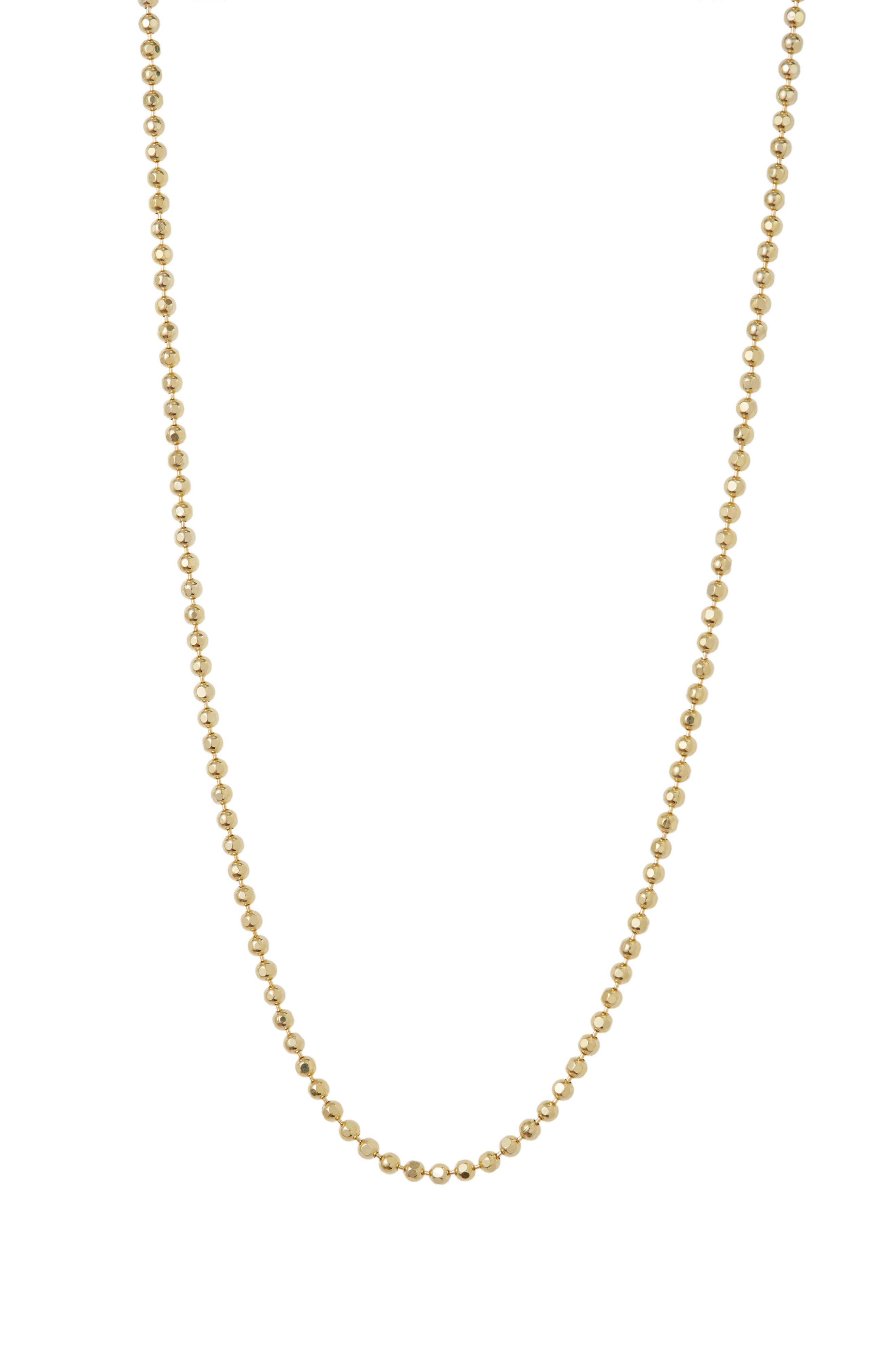 Argento Vivo Sterling Silver Ball Chain Necklace | Nordstrom