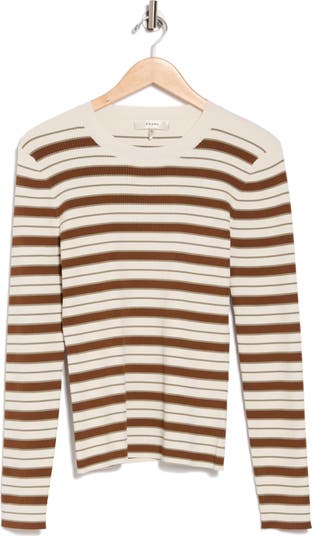 FRAME Stripe Ribbed Sweater | Nordstromrack