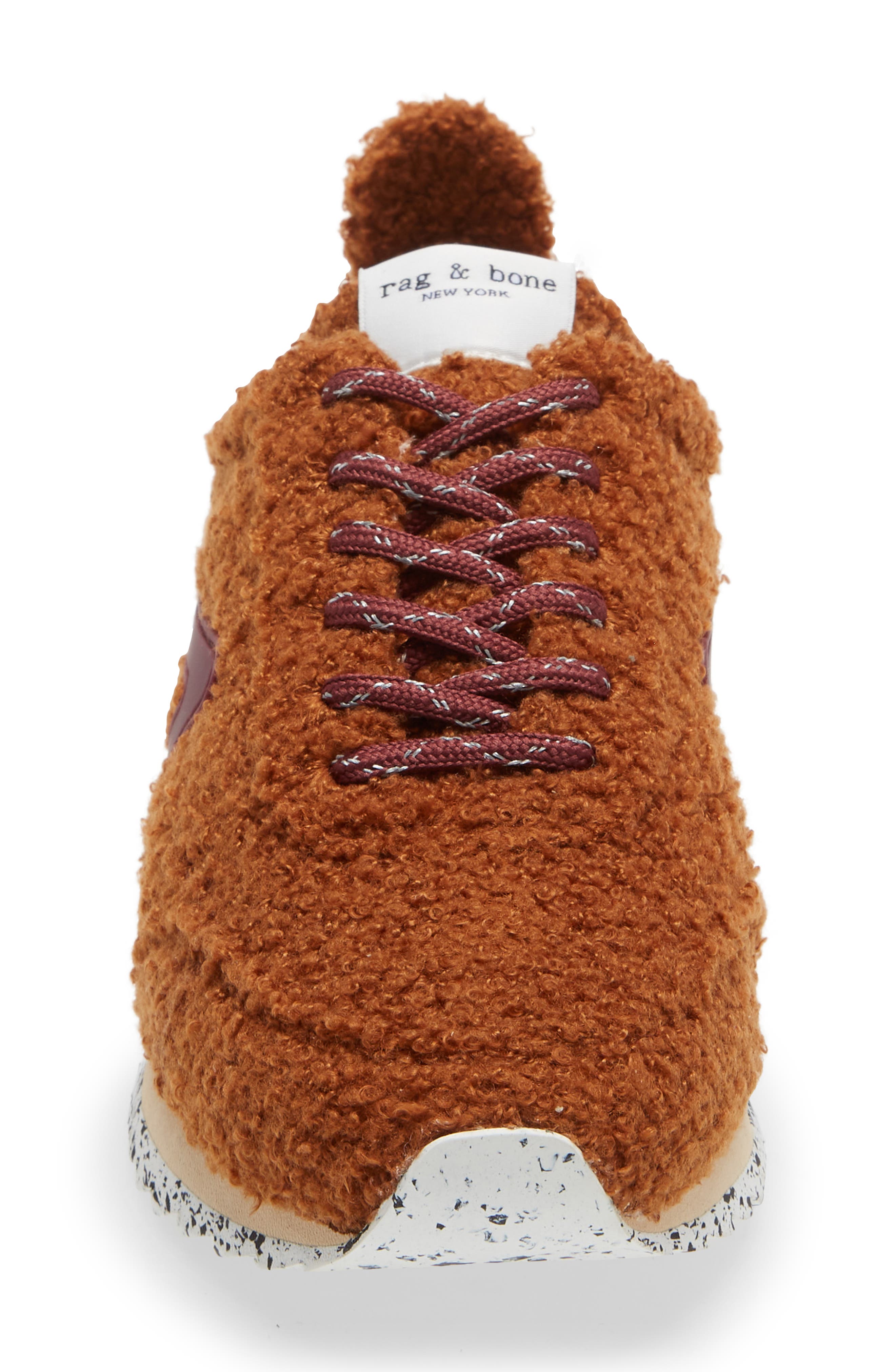 rag & bone Retro Runner Faux Fur Sneaker (Women) | Nordstromrack