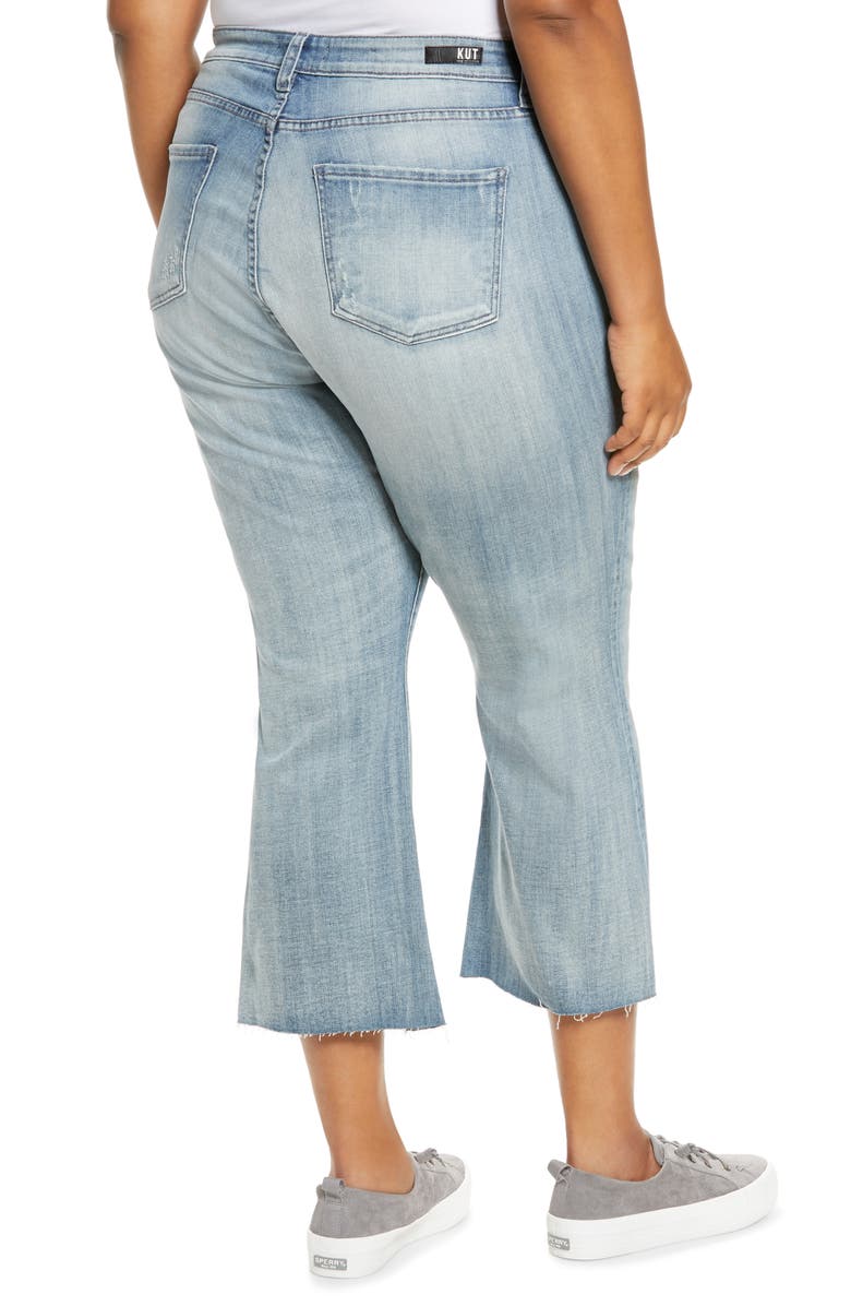 KUT from the Kloth Kelsey High Waist Ankle Kick Flare Jeans | Nordstromrack