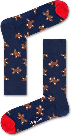 Happy Socks Gingerbread Man Socks | Nordstrom