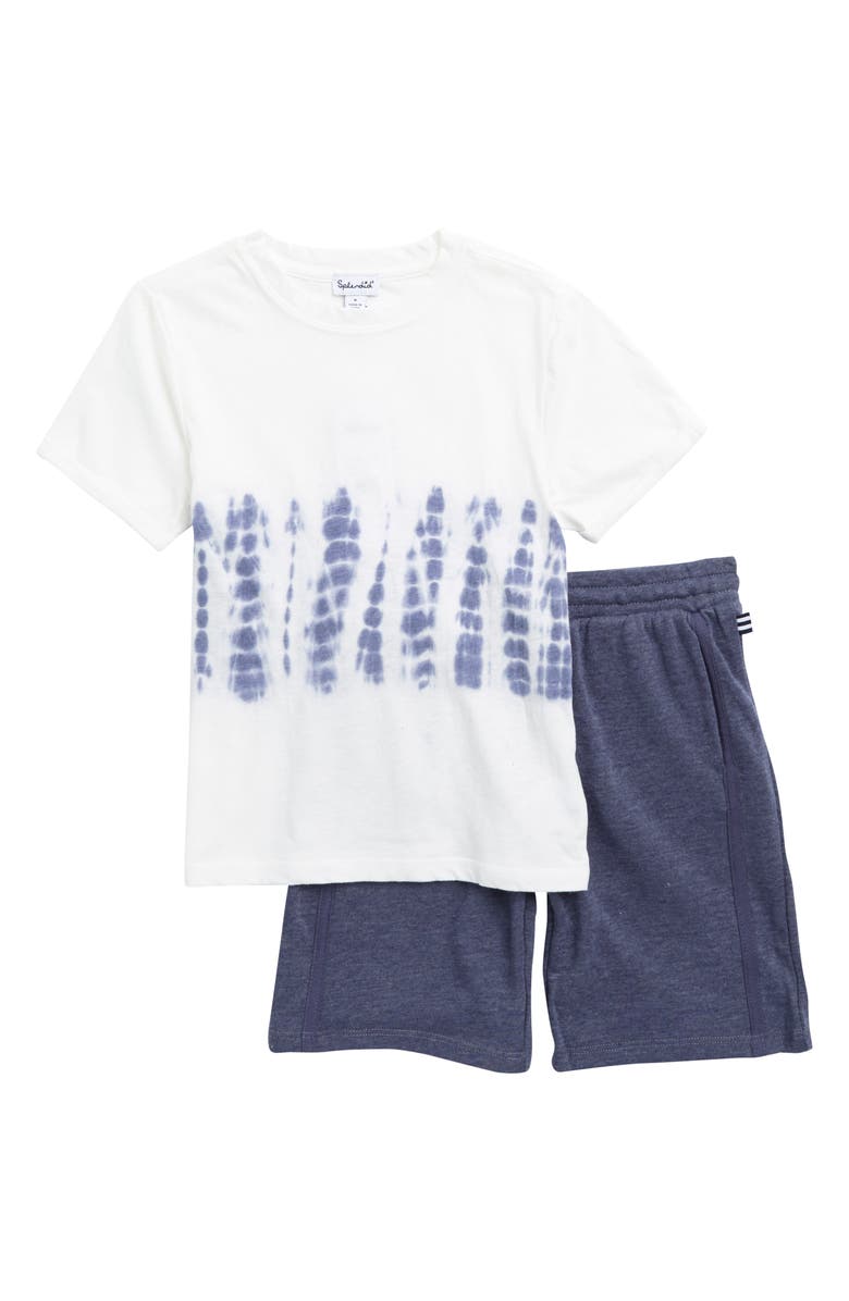 Splendid Kids' Newport Tie-Dye Shirt & Shorts Set | Nordstromrack