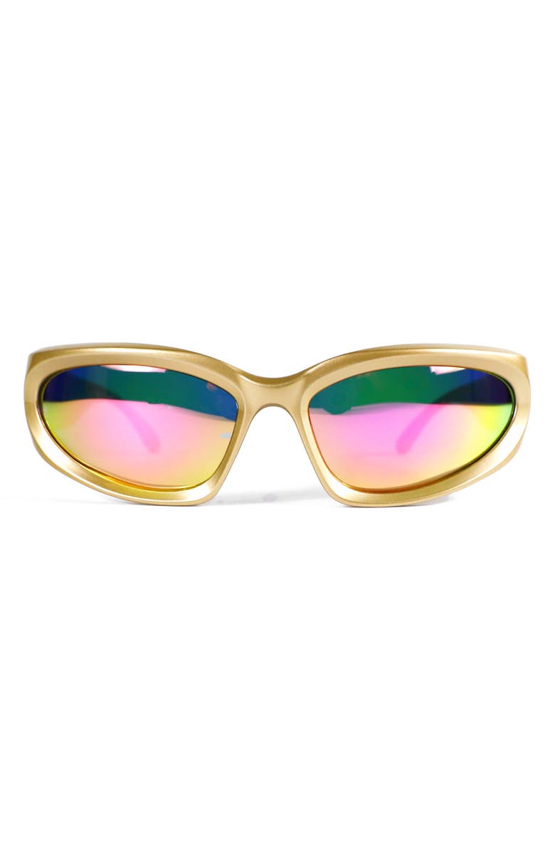 Wisdom Frame 5 63mm Polarized Oval Sunglasses | Nordstromrack