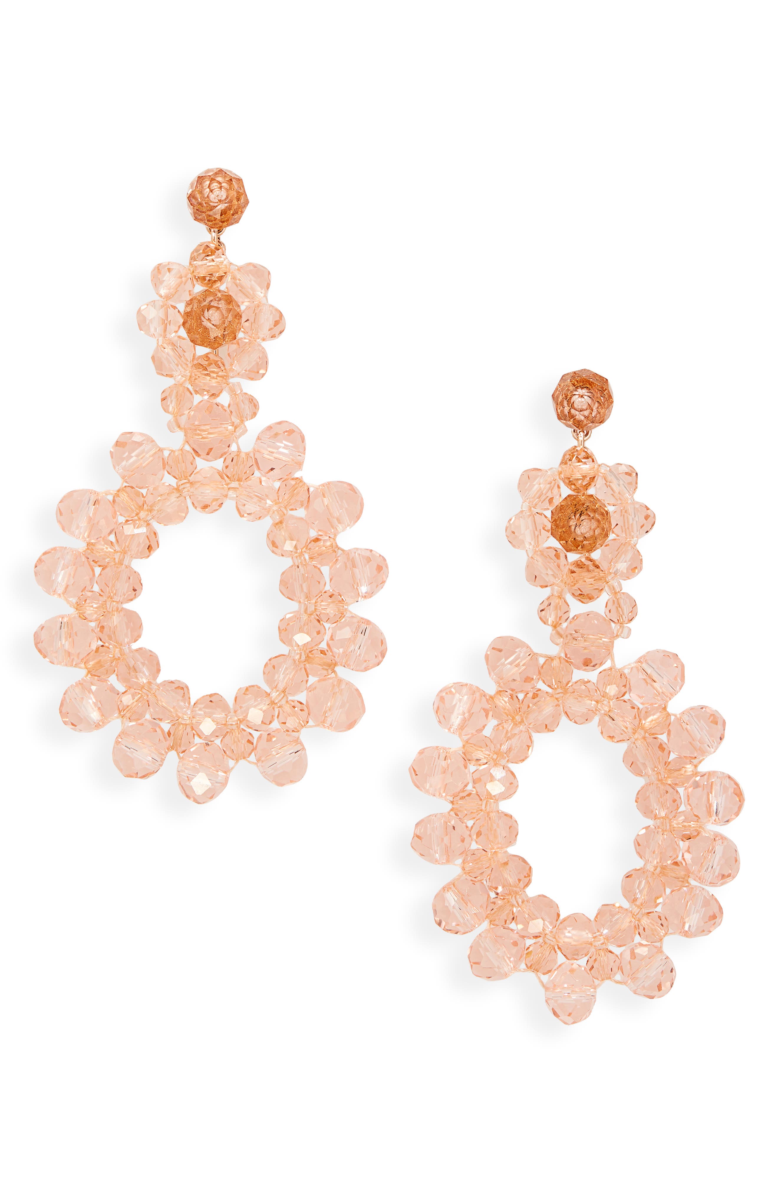 Kate Spade New York flower bead drop earrings | Nordstromrack