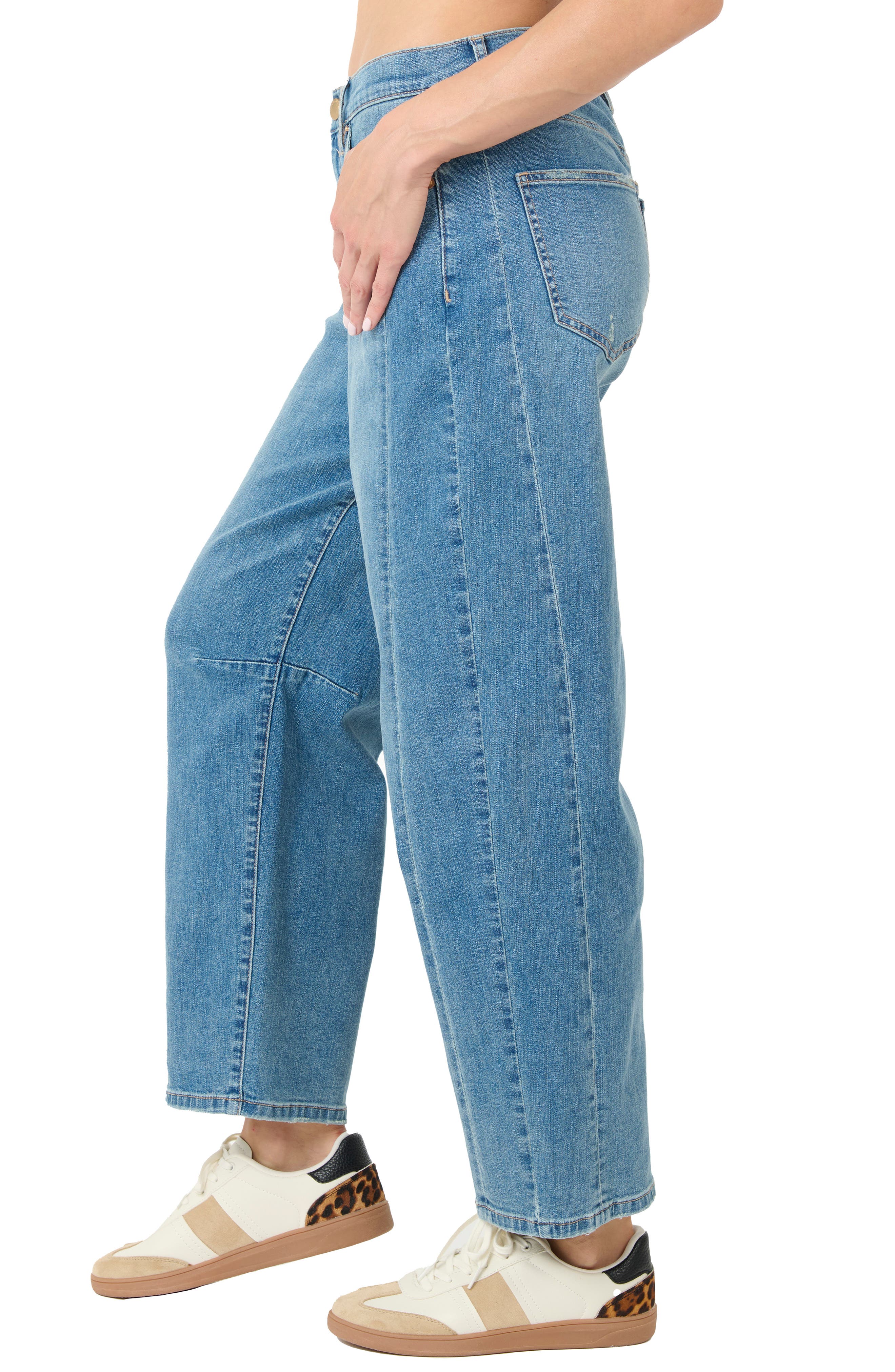 Nicole Miller High Waist Arched Leg Jeans | Nordstromrack