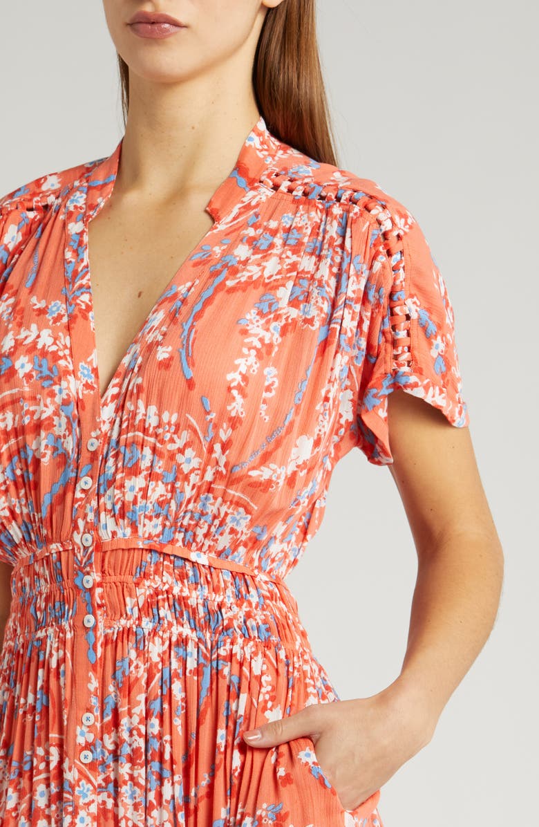 Poupette St Barth Becky Floral Cover-Up Dress | Nordstromrack