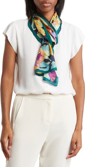 Vince Camuto Inky Floral Oblong Scarf | Nordstromrack
