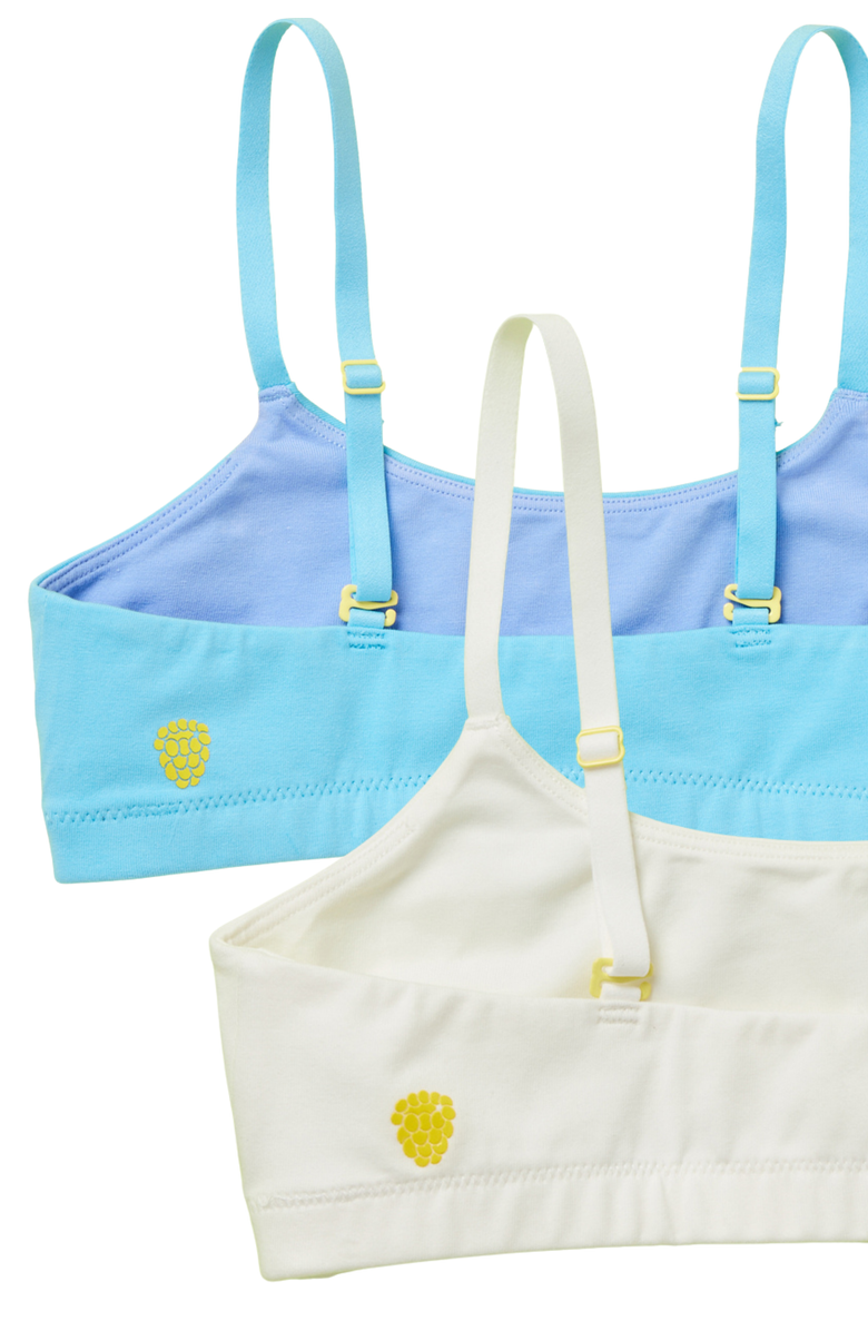 Yellowberry Pipit Pima Cotton Bra 2PK | Nordstrom