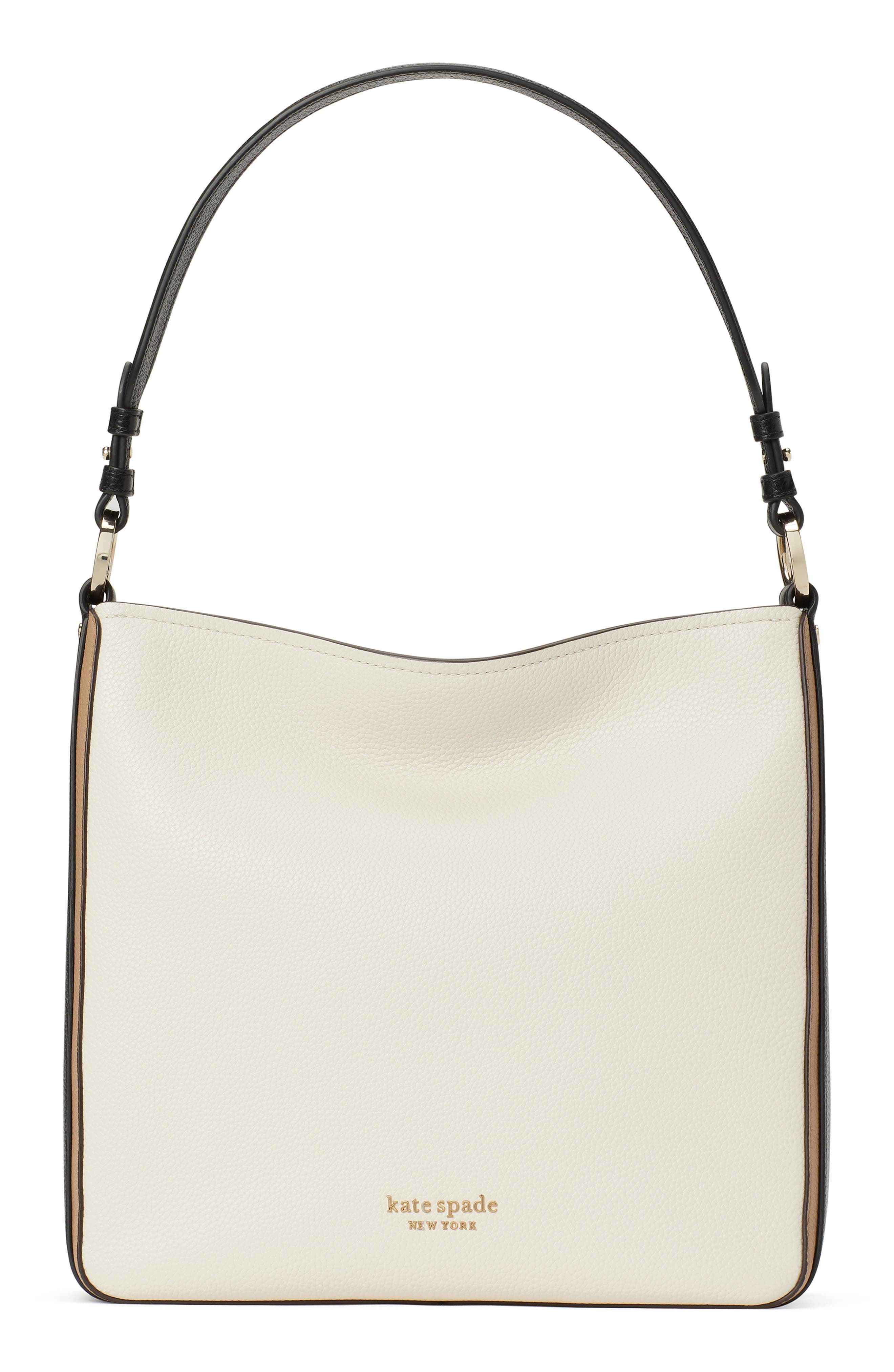 Kate Spade New York hudson pebble leather large colorblock hobo bag ...
