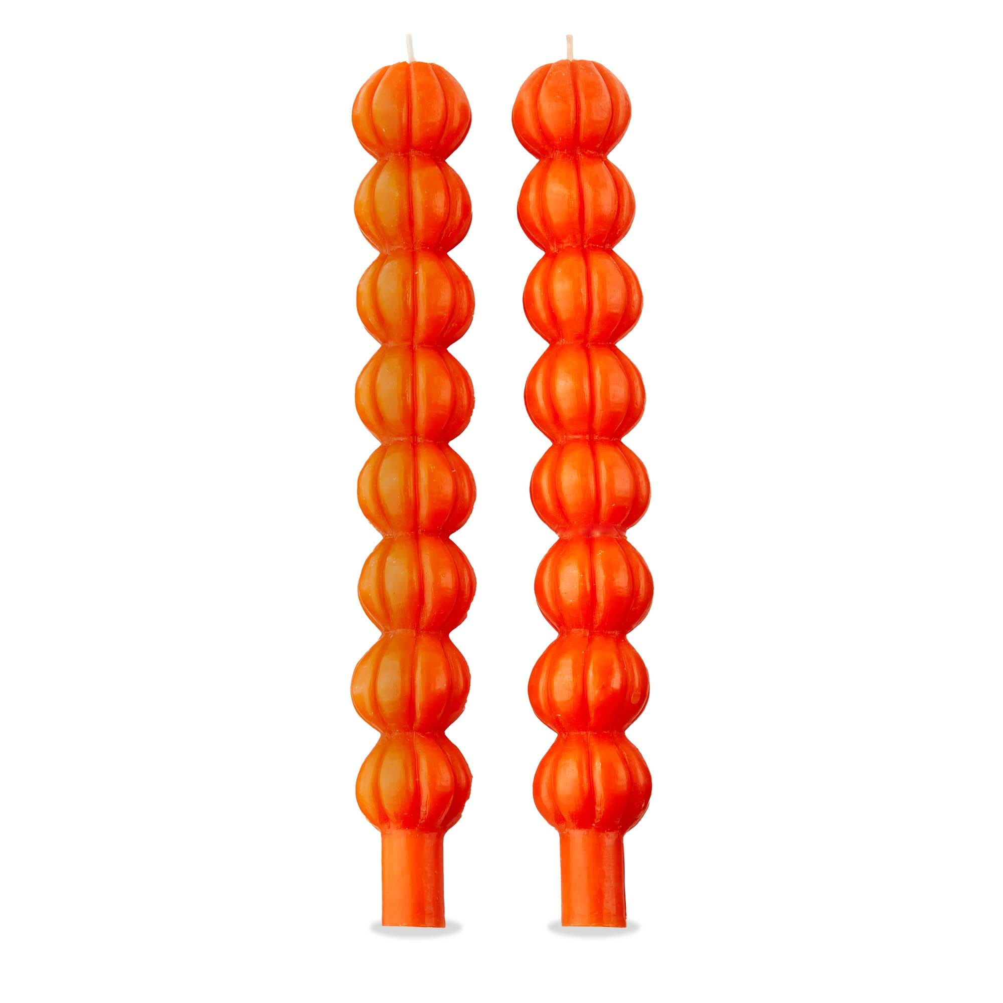 tag Pumpkin Taper Candles Orange Halloween Flame Decor | Nordstrom