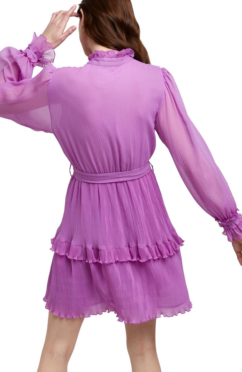 River Island Frilly Long Sleeve Minidress | Nordstromrack