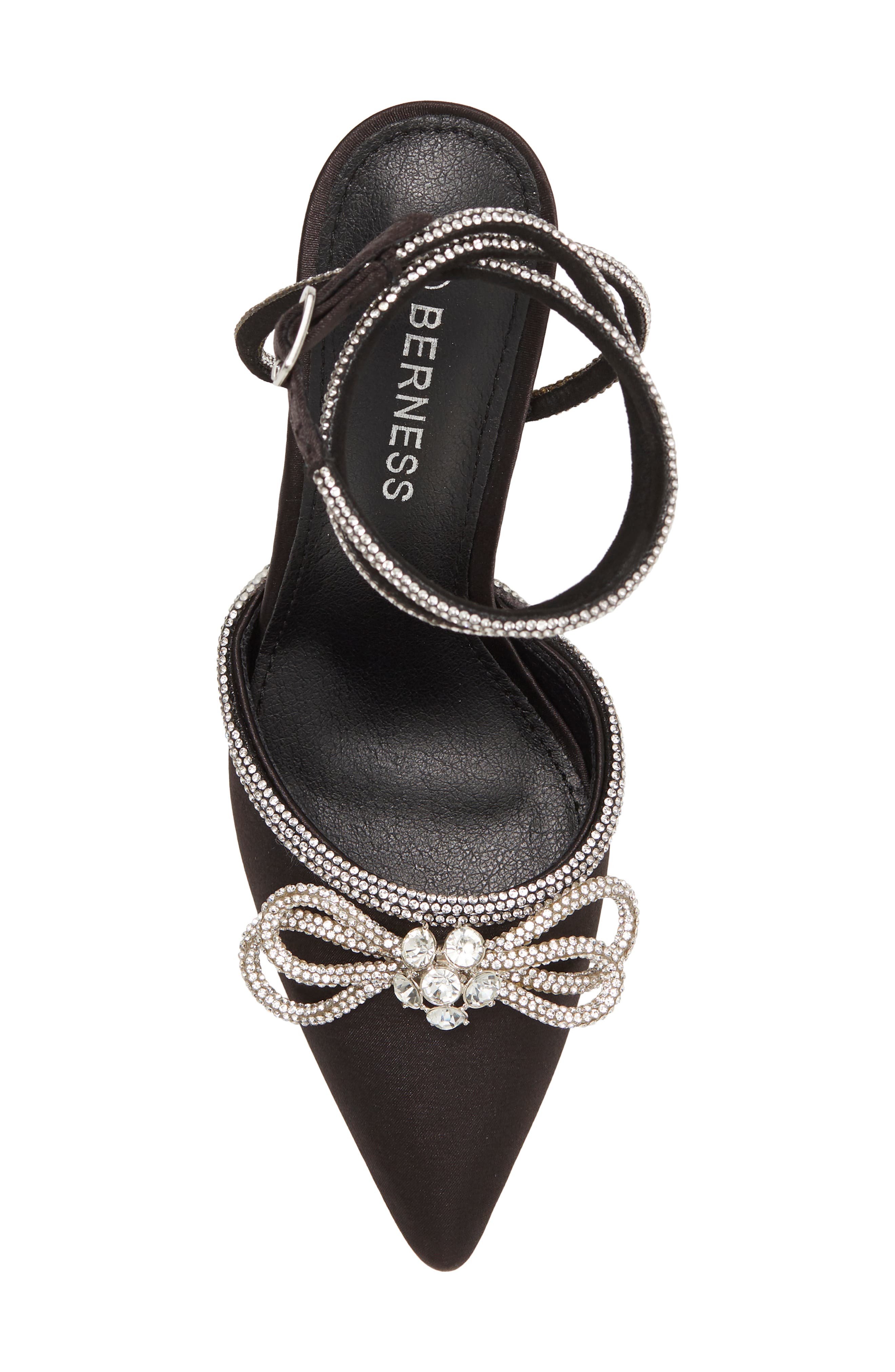 BERNESS Paris Satin Ankle Strap Pump (Women) | Nordstromrack