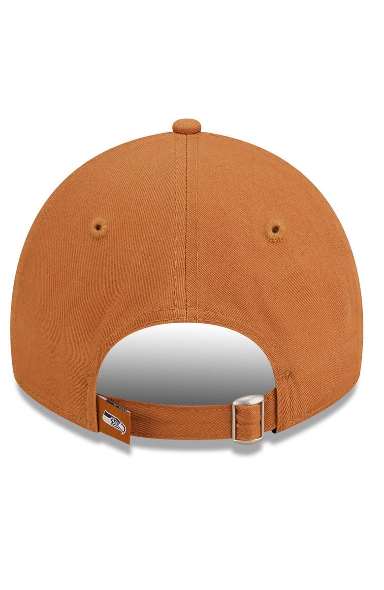 New Era Men's New Era Brown Seattle Seahawks Core Classic 2.0 9TWENTY ...