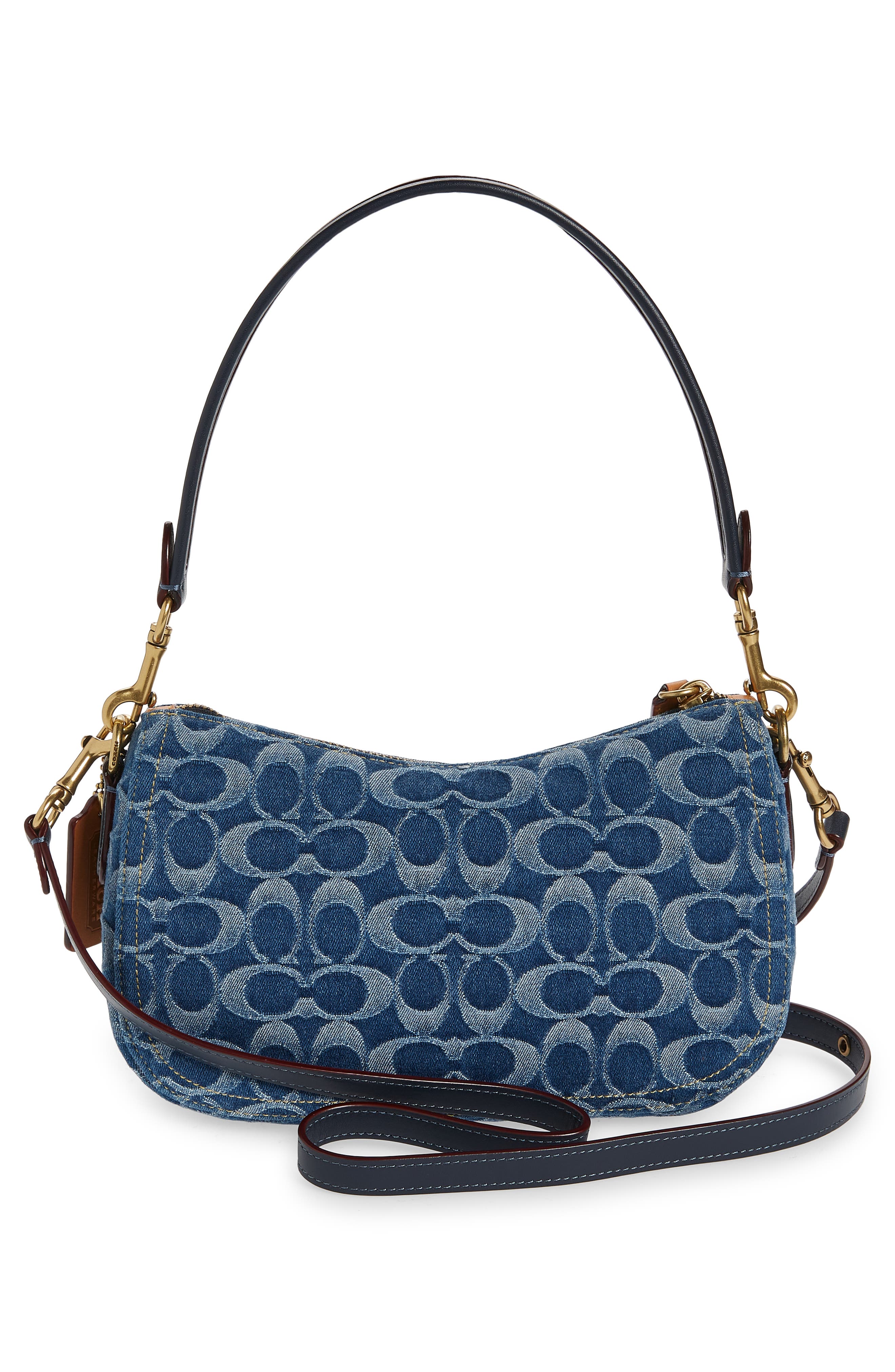 COACH Signature Denim Swing Bag | Nordstrom